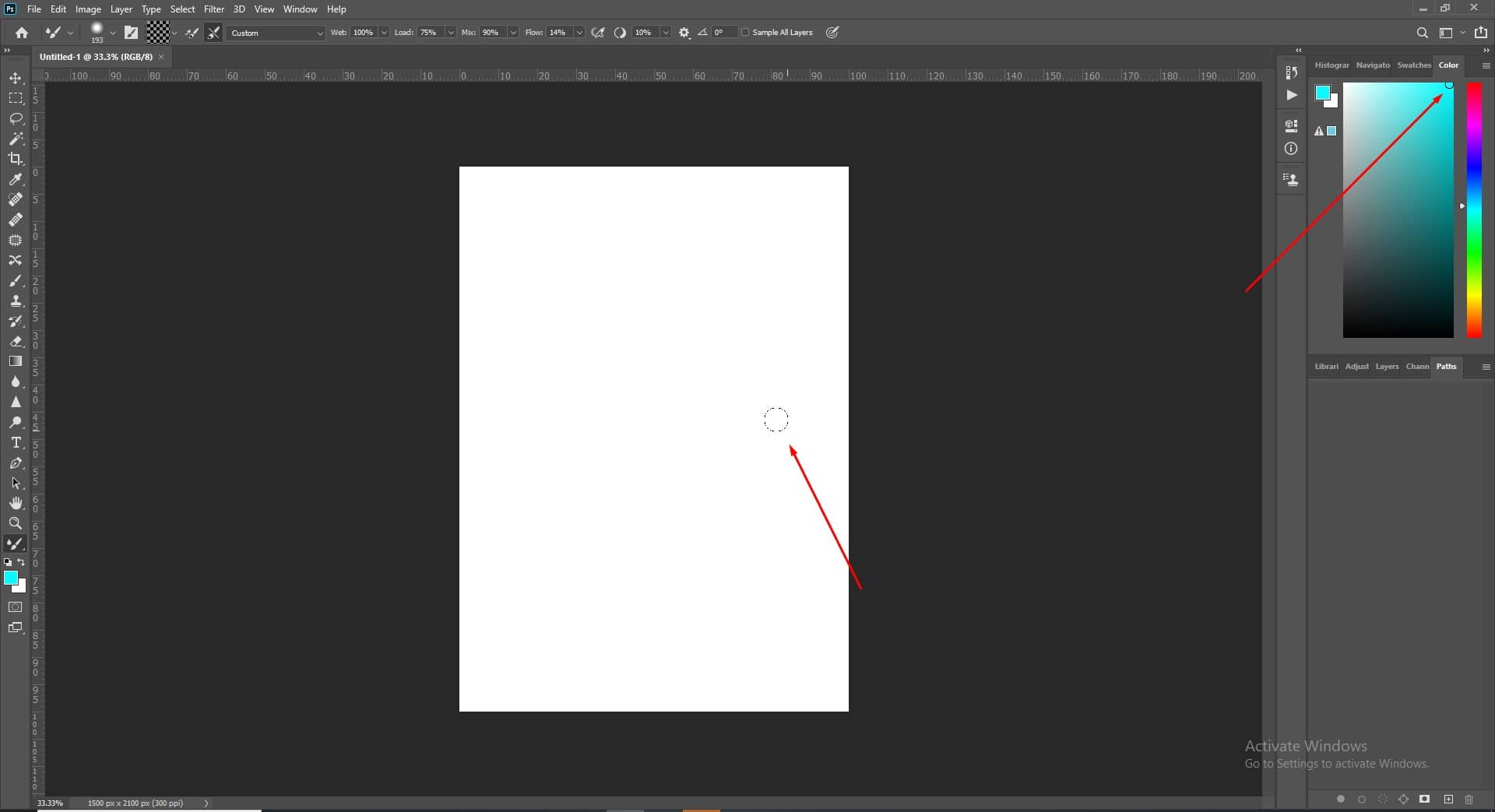 How To Change Brush Color In Photoshop