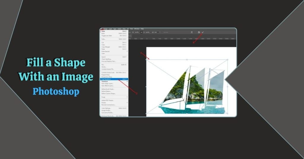 How To Fill A Shape With An Image In Photoshop: (13 Steps)