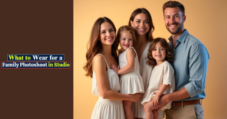 9 Family Photoshoot Outfit Ideas In Studio